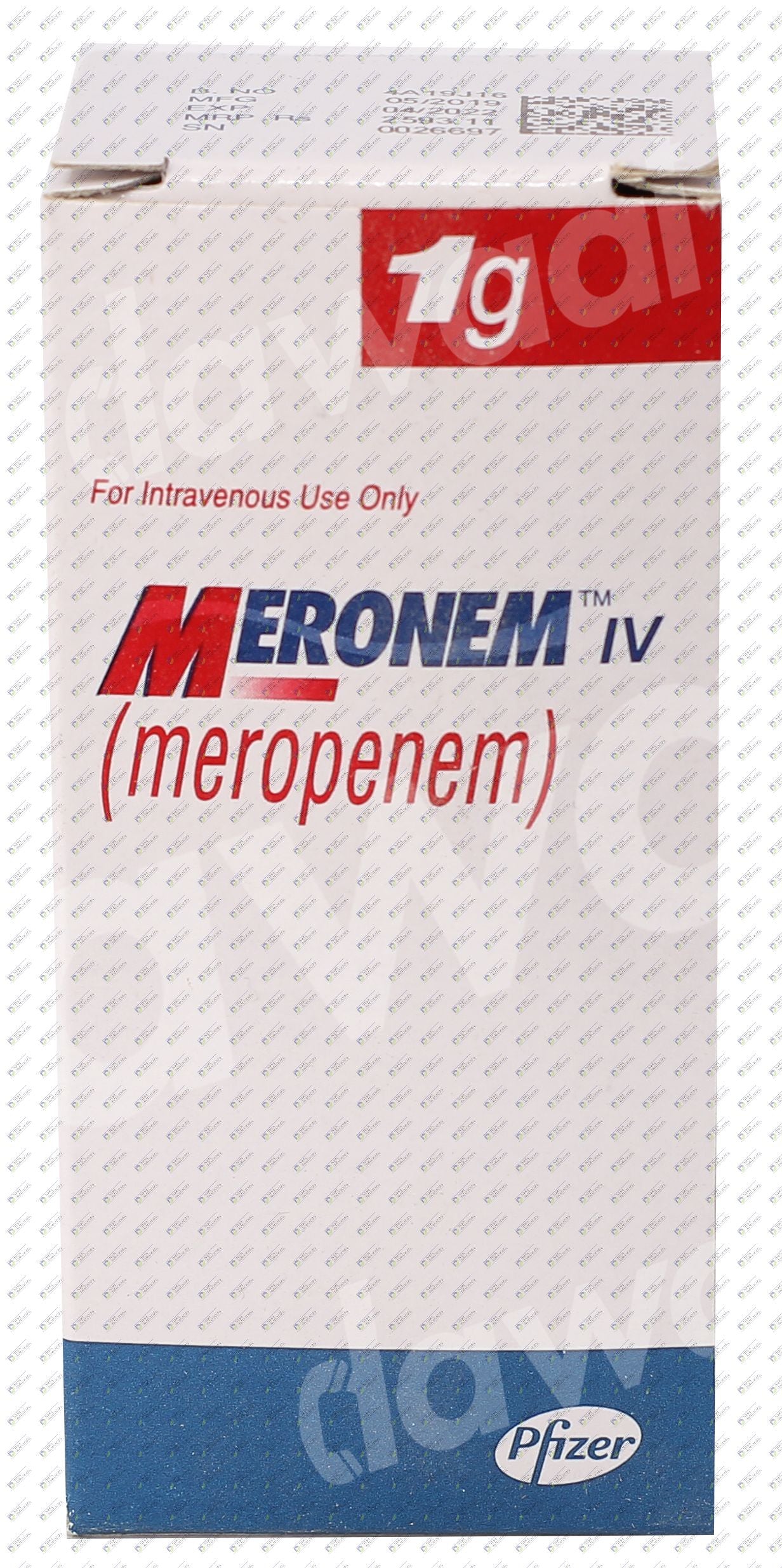 MEREM 1 GM IV INJ – Dawa Healthcare
