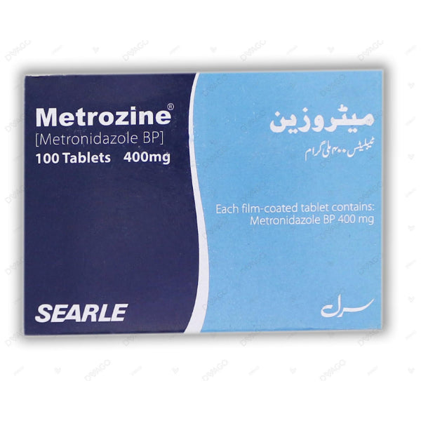 METROZINE 400MG TAB – Dawa Healthcare