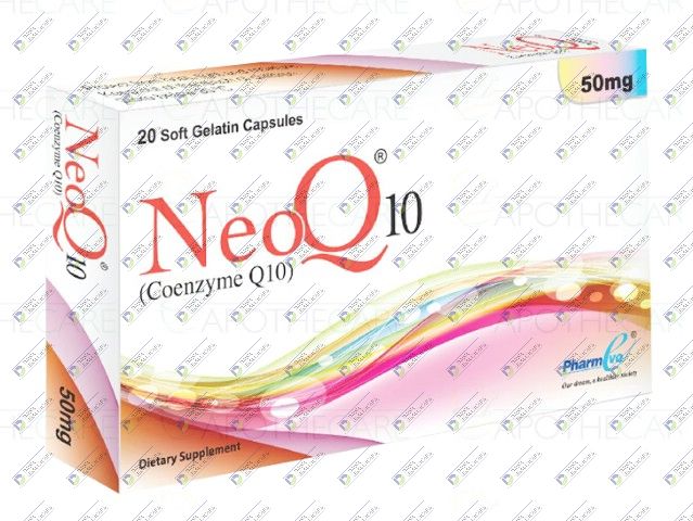 NEO Q10 50MG CAP – Dawa Healthcare