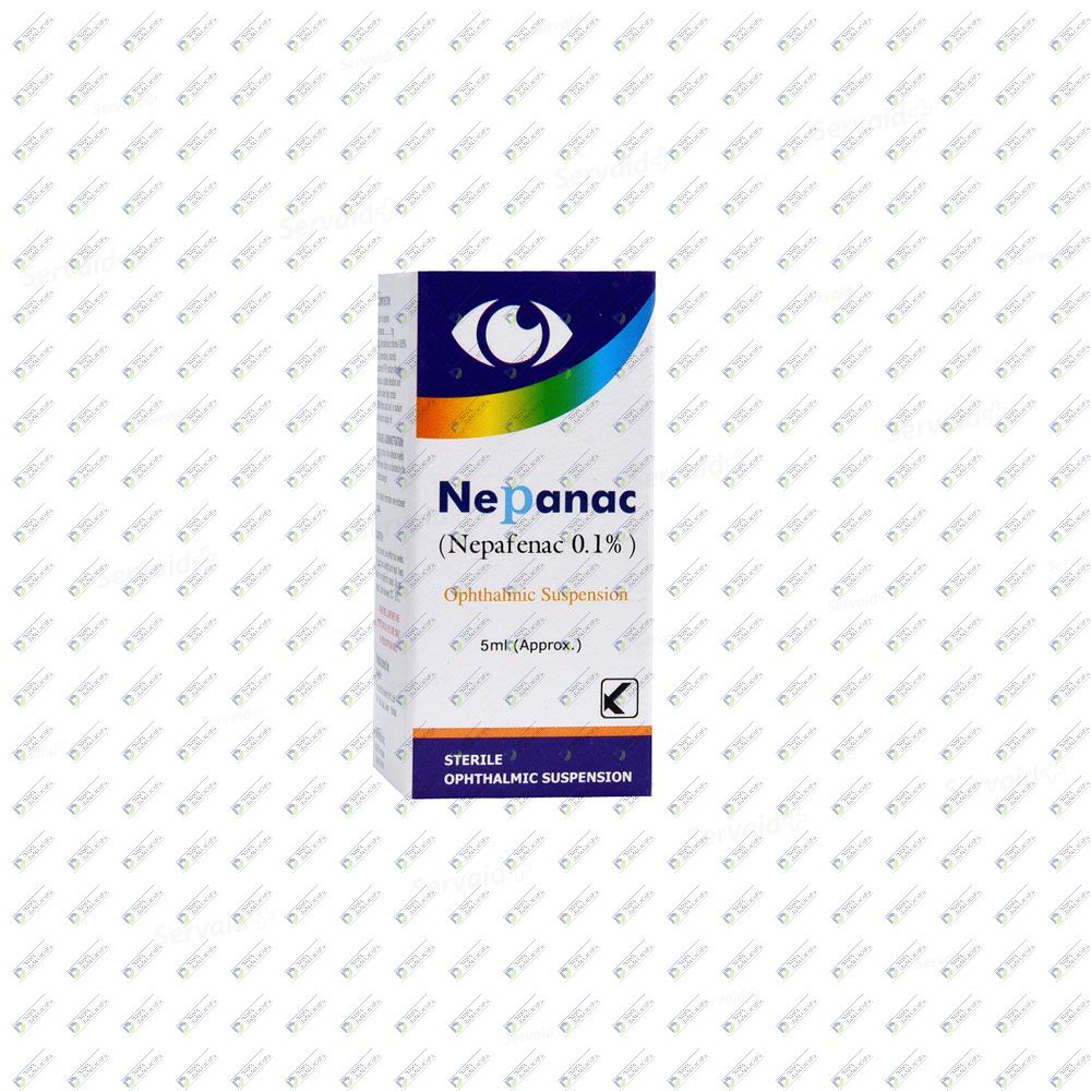NEPANAC 0.1% EYE DROPS – Dawa Healthcare