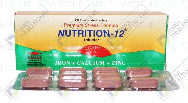 NUTRITION-12 TAB – Dawa Healthcare