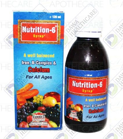 NUTRITION-6 SYRUP – Dawa Healthcare