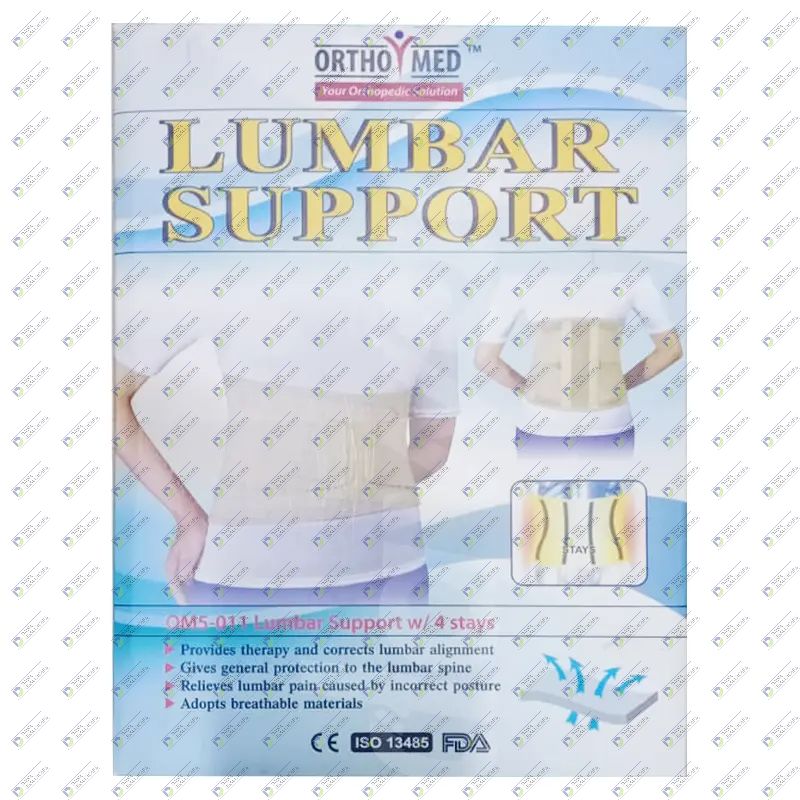 ORTHOMED LUMBAR SUPPORT XXL – Dawa Healthcare