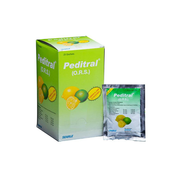PEDITRAL (LEMON & LIME) SACHET – Dawa Healthcare