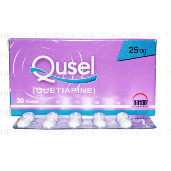 Buy Qusel 25mg Tab Online In Pakistan – Dawa Healthcare