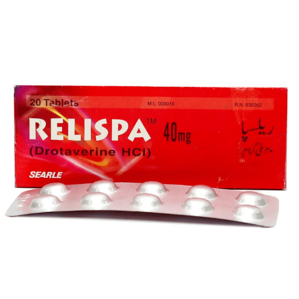 RELISPA 40MG TAB – Dawa Healthcare
