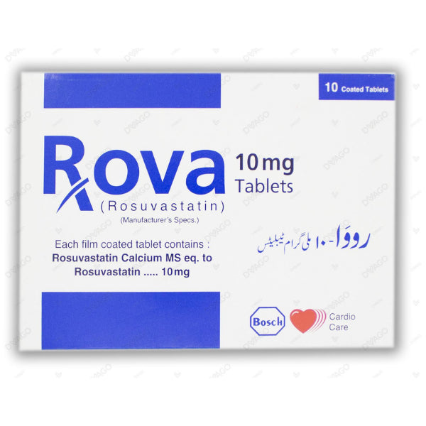 ROVA 10MG TAB – Dawa Healthcare