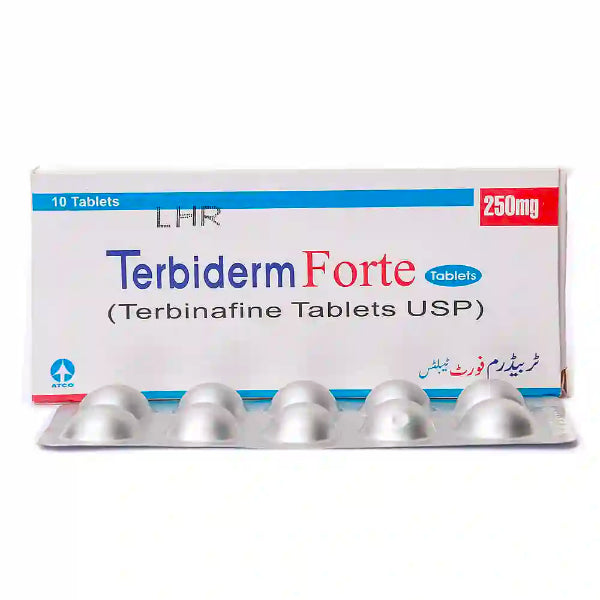 TERBIDERM FORTE 250MG TAB – Dawa Healthcare