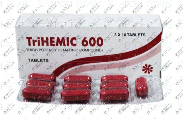 TRIHEMIC 600MG TAB – Dawa Healthcare