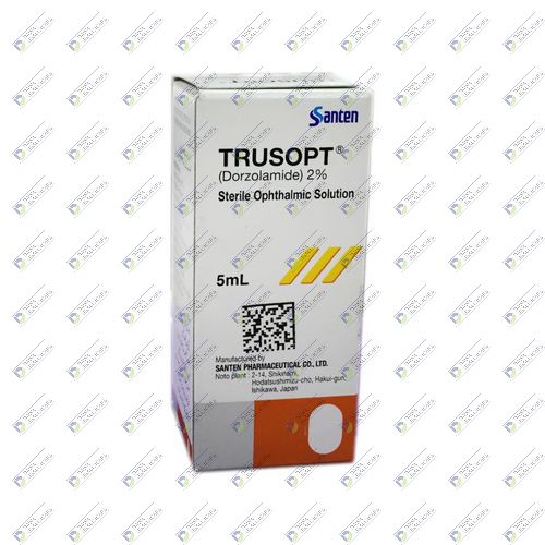 TRUSOPT 2% EYE DROPS – Dawa Healthcare