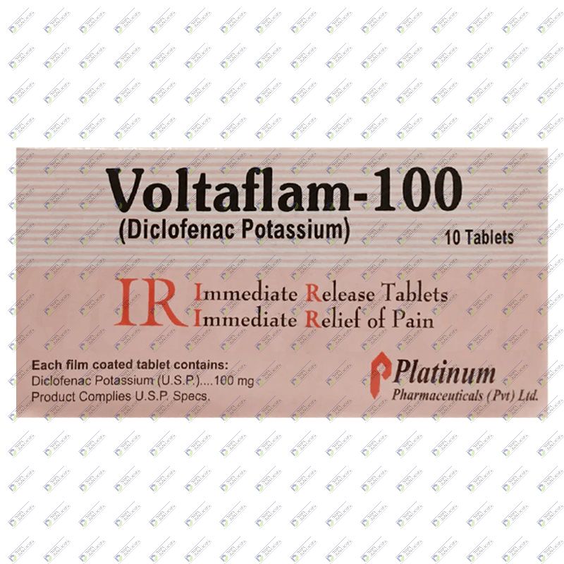 VOLTAFLAM 100MG TAB – Dawa Healthcare