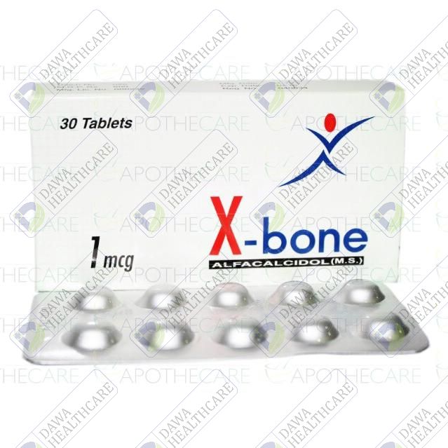 X-BONE 1MCG TAB – Dawa Healthcare